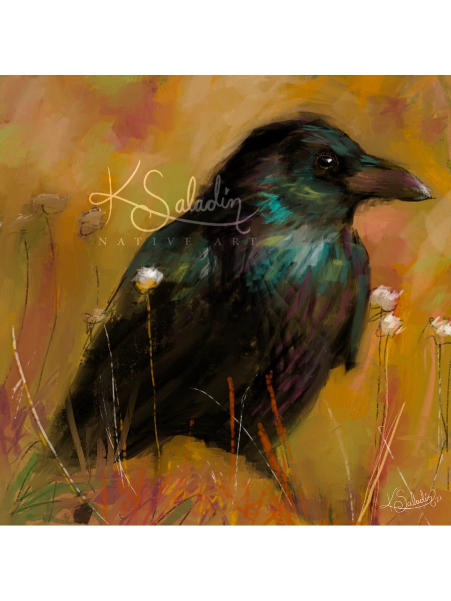 Native American Art Raven