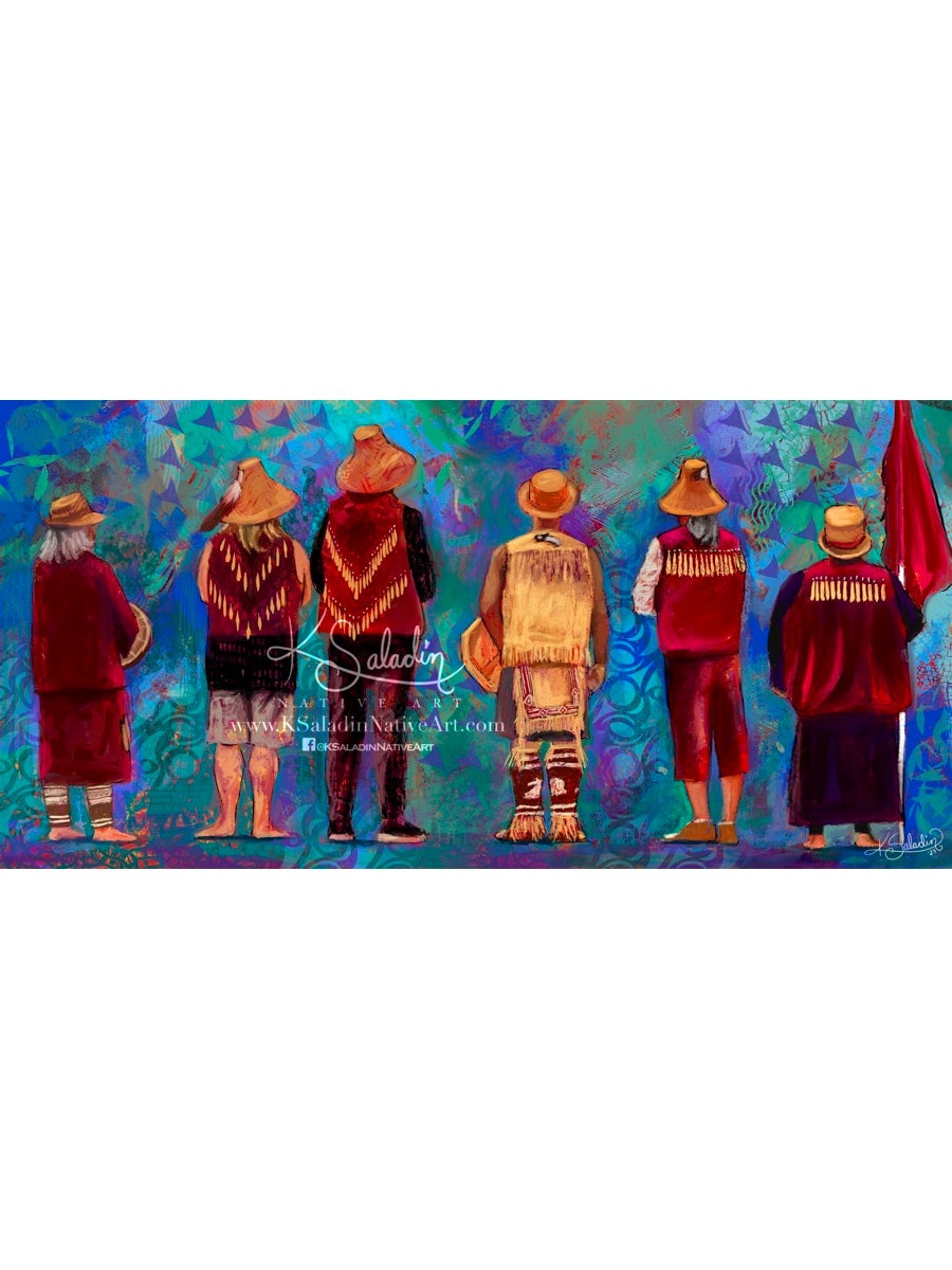 Squamish Nation Protocol - Paddle to Muckleshoot 2023 | KSaladin Native Art